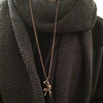 Pan Necklace in Solid Bronze Made in NYC - Etsy