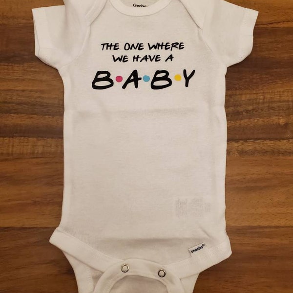 Friends Themed Monthly Milestone Onesies Set of 12 - Etsy