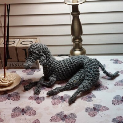 Lurcher Knitting Pattern - Etsy