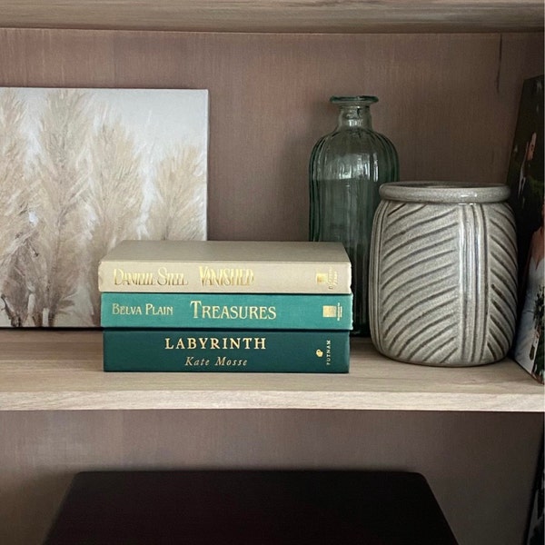 Denim Book Bundle - Decorative Books for Decor (blue, Light Blue) - Etsy