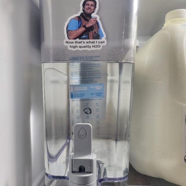 Now That’s What I Call High Quality H20, the Waterboy Meme Sticker ...
