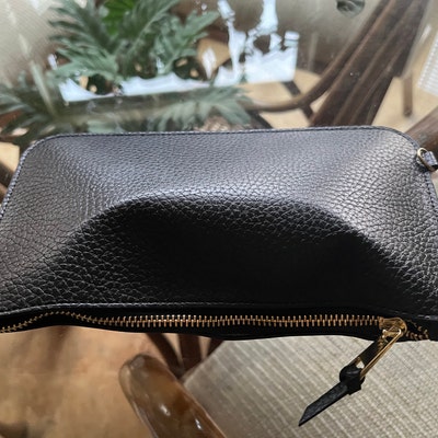 Custom Pebbled Leather Crossbody iPhone Purse Bag W/adjustable Strap ...