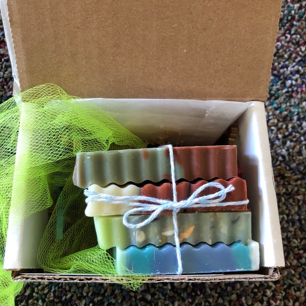 Soap Sample Pack | Handmade Soap Variety Stack | Mini Soap Bundle ...