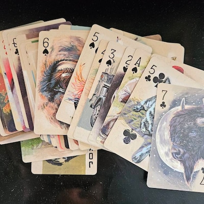 1ST DECK Western Art Playing Cards - Etsy