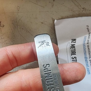 River Metal Stamp, Water Steel Stamp, Lake Design Stamp, Stream Stamp ...