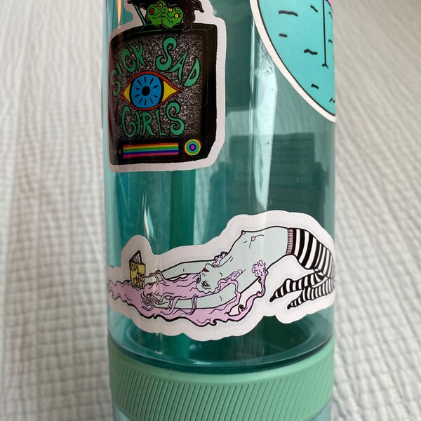 Bell Jar Vinyl Sticker - Etsy