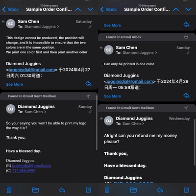 100 Custom Beige Matt Poly Mailers With Handle, Custom Handle Shipping ...