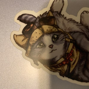 Grammeowster Chef Sticker/magnet - Etsy