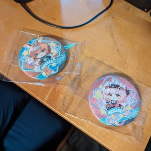 Set of 2pcs LINK CLICK Accessories Acrylic Keychain Charm - Etsy