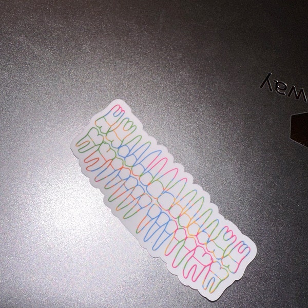Chemistry Stickers for Laptop, Science Sticker for Students, Cute ...