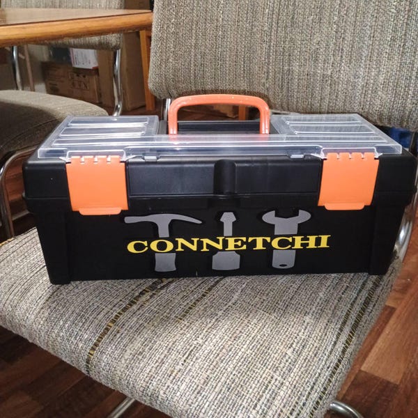 Personalized Tool Box, Construction Theme Tool Box - Etsy