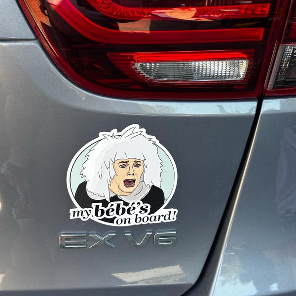 Chris Farley Van Down by the River Vinyl Magnet / Sticker | 4"x4" | SNL ...