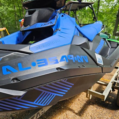 Sea Doo Jet Ski Decals set of 2 PWC Decal - Etsy