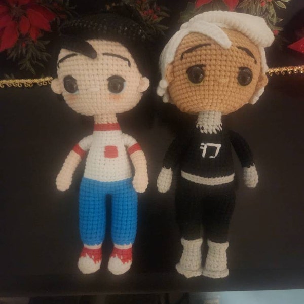 Danny Phantom Pattern in Its 2 Versions PDF Pattern Spanish - English ...