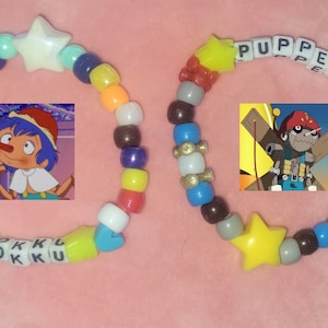 Custom Color Kandi Flower Cuff - Etsy