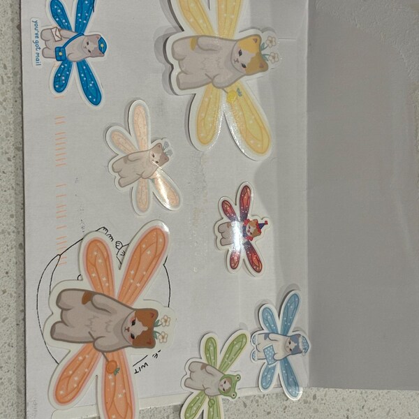 Fluffy Princess Cow Sticker / Matte Vinyl / Fairy Cow Sticker - Etsy