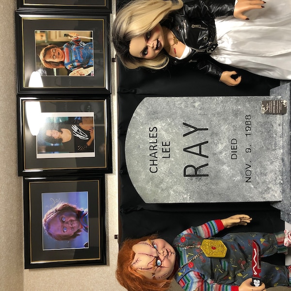 Charles Lee Ray CHUCKY Childs Play Halloween Tombstone Prop - Etsy