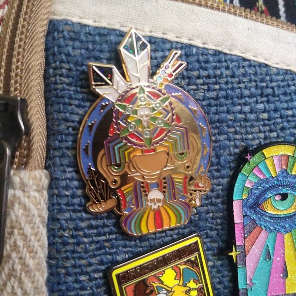 Stay Woke Hat Pin *OPENEDITION* Heady Hat Pins by : Eccentric Visuals ...