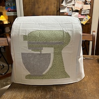Kitchenaid Mixer Cover Sewing Pattern & Sewing Tutorial | Mixer Cover ...