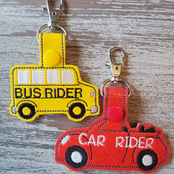 BLANK School Bus AND School Bus Driver - Back to School - Key Fob ...