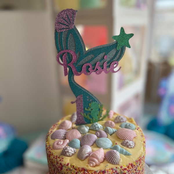 24 Edible Sugar Pastel Pink Lilac Blue Seashells Cake Toppers Cake ...