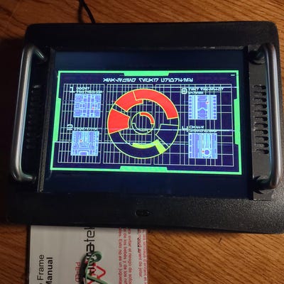 Star Map Video Tactical HUD Animated Digital Display Star Wars Inspired ...