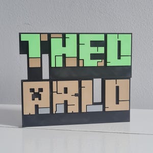 Minecraft Font Svg Bundle Minecraft Alphabet Printable Minecraft Gamer ...