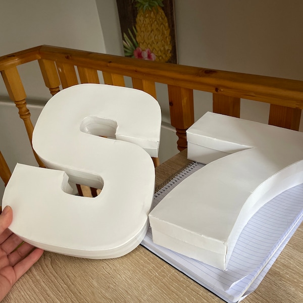 Fillable Letter Number Box 11" / 28cm: Charcuterie Tray, Sweet & Floral ...