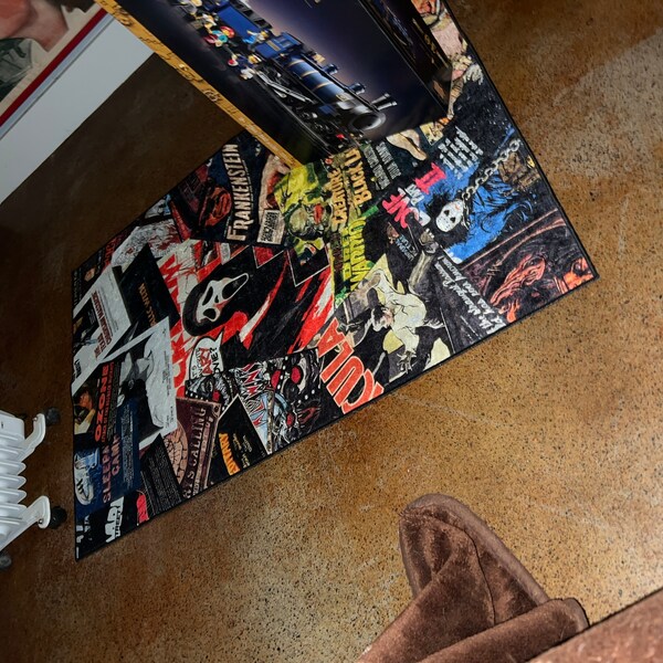 Arcade Carpet, Bowling Alley Carpet, Game Room Rug, Player Charter Rug ...