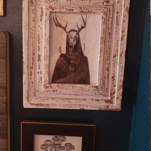 Wendigo - Fine Art Print - Cryptid - Mythology - Folklore - Native ...