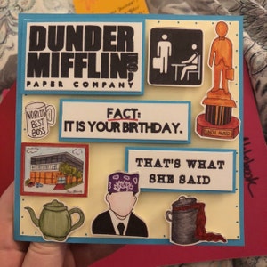 The Office Birthday Card, It is Your Birthday Card, Fact It is Your ...