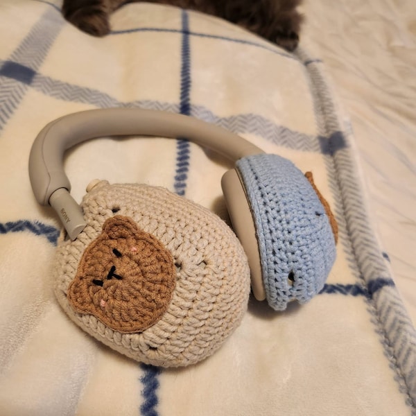 Sony XM4 / XM5 Crochet Headphones Cover | Sony XM4 or Sony XM5 Covers ...