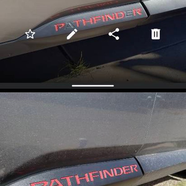 Letters Door Decal Inlay Compatible With Nissan Pathfinder Sticker for ...