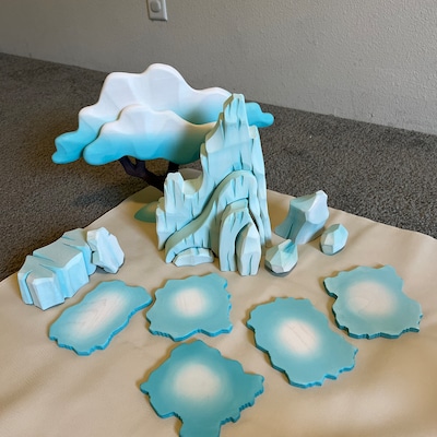 Montessori Wooden Water Waves Toy With Safe Paint Non-toxic - Etsy