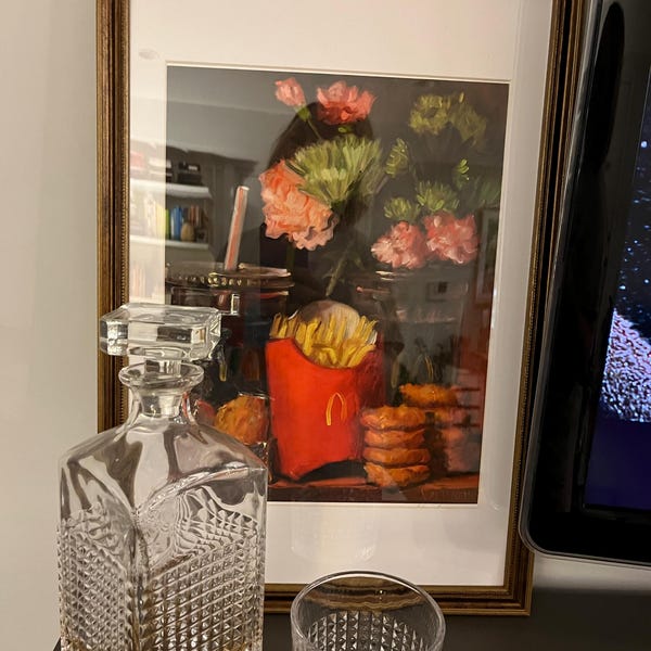 PBJ & Jar of Milk - NOAH VERRIER Original Still Life Oil Painting ...