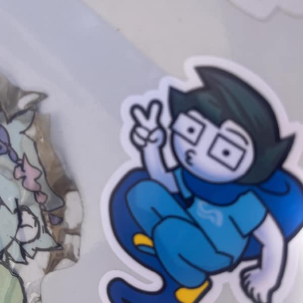 Water-resistant Vinyl Homestuck Character Stickers - Etsy