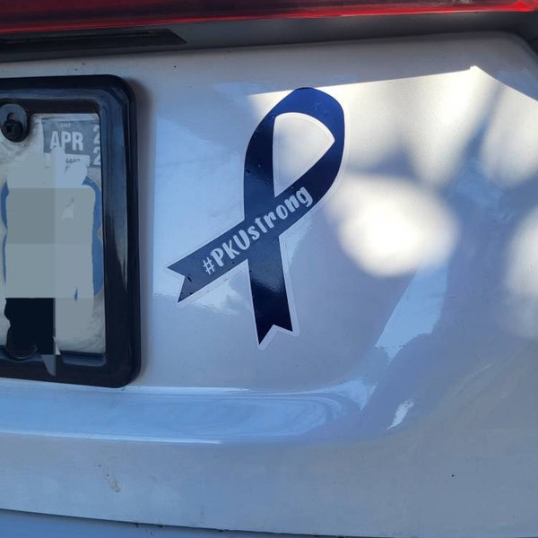 PKU Heart Vinyl Decal Sticker - Etsy