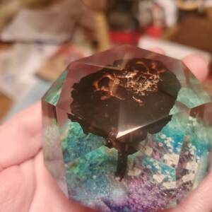 Pink Glitter Resin Pyramid - Etsy