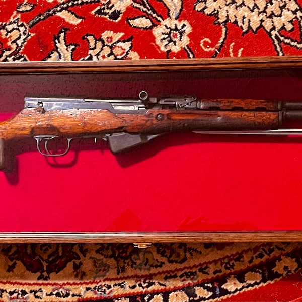 M1 GARAND DISPLAY CASE 48X12X4 - Etsy