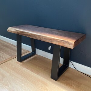 H 16 Inch Trapezoid Bench Legs 1 Pair SS200 - Etsy