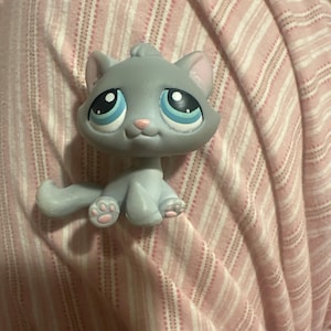 Littlest Pet Shop Golden Retriever Toy LPS Hasbo - Etsy