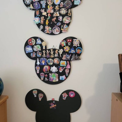 Mickey Mouse Cork Boards. Mickey Pin Display. Disney Pin Board, Mickey ...