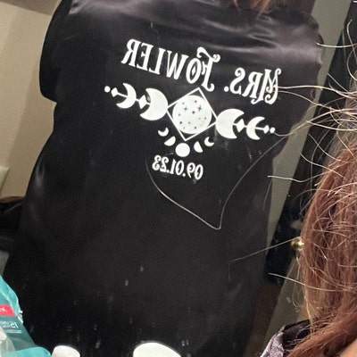 Bridal Bats Robe Bridesmaid Robes Gothic Bridal Partygothic - Etsy