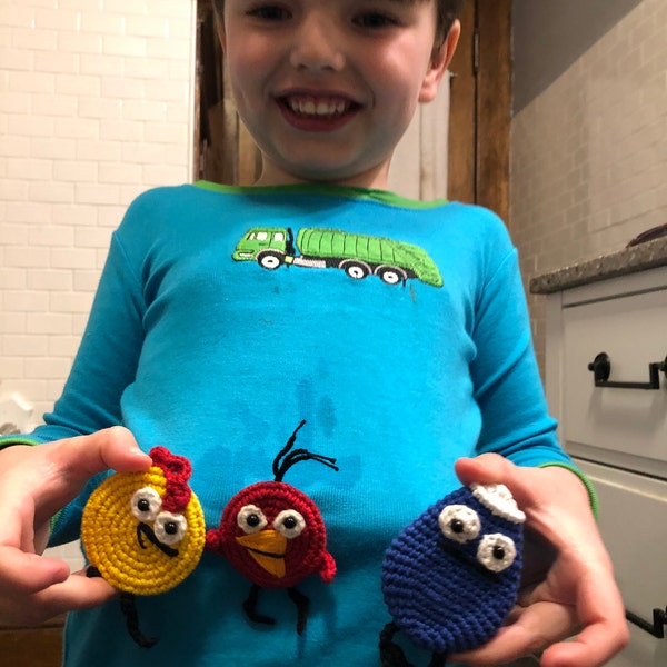 Crochet Peep and the Big Wide World Inspired. Plush Toy. Red Chirp - Etsy