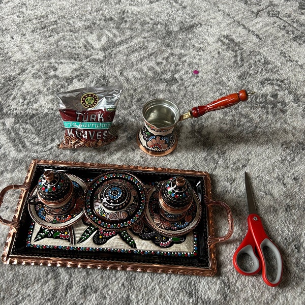 Turkish Coffee Set, Turkish Coffee Cup Set, Arabic Coffee Set ...
