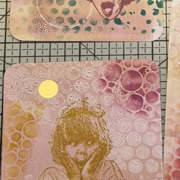 Surprised Girl RUBBER STAMP, Girl Stamp, Child Stamp, Surprised Stamp ...