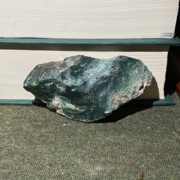 Raw Moss Agate Stone - Raw Stones - Raw Moss Agate Crystal - Crystals ...