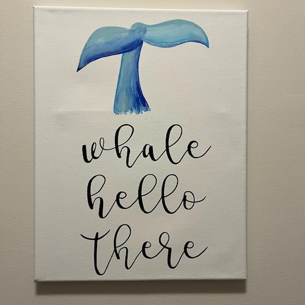 Weightless - All Time Low // Customizable Handpainted Quote Canvas Art ...
