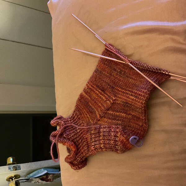 Easy Basic Shorty Sock Knitting Pattern Set - Etsy