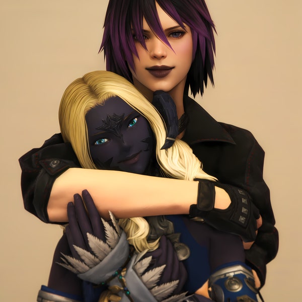 Final Fantasy XIV Static Portrait Commission - Etsy